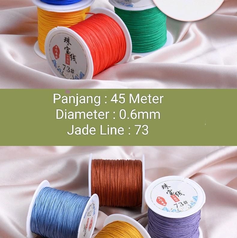 Diy Nylon String Beading / Benang Nylon Kain Gelang / Tali Strap ...