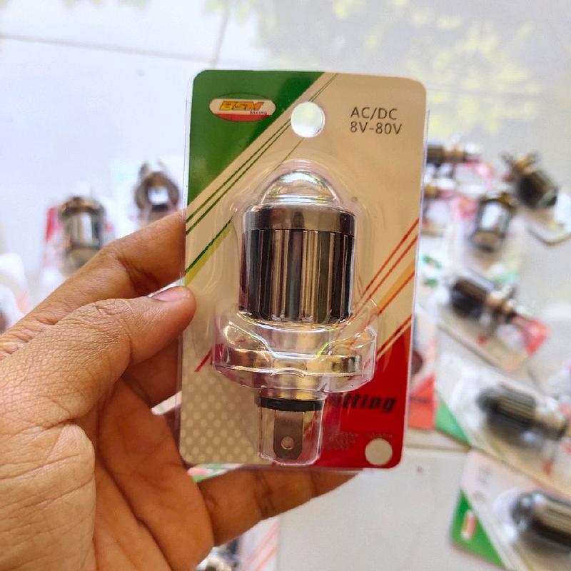 Lampu led depan h4 Laser senja biru mobil motor Vixion Mxking scoopy ...