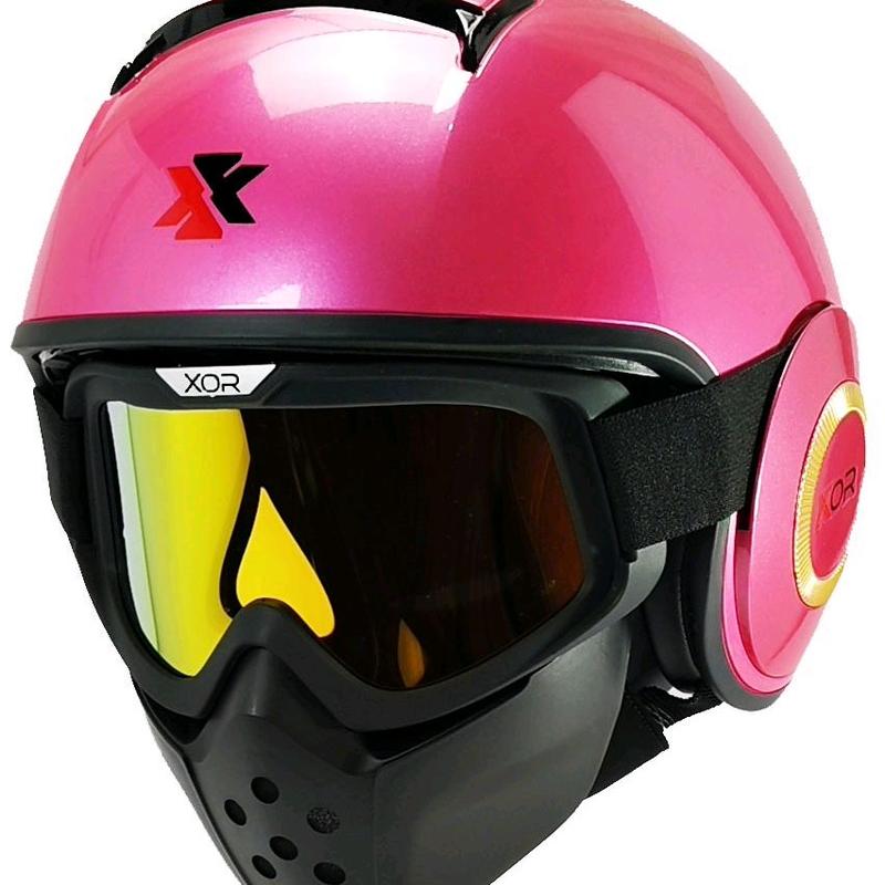Helm XOR Raw Night Rider Goggle Mask sni - Shop | Tokopedia