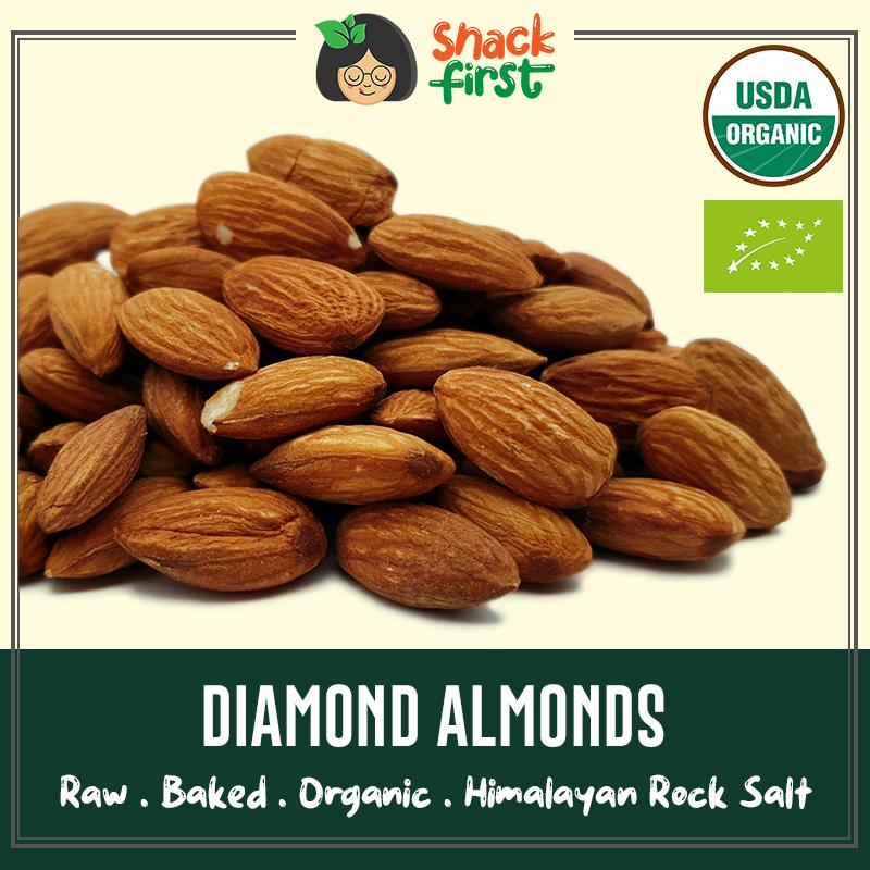 SnackFirst Diamond Almonds (Organic/Raw/Baked/Himalayan Rock - TikTok ...