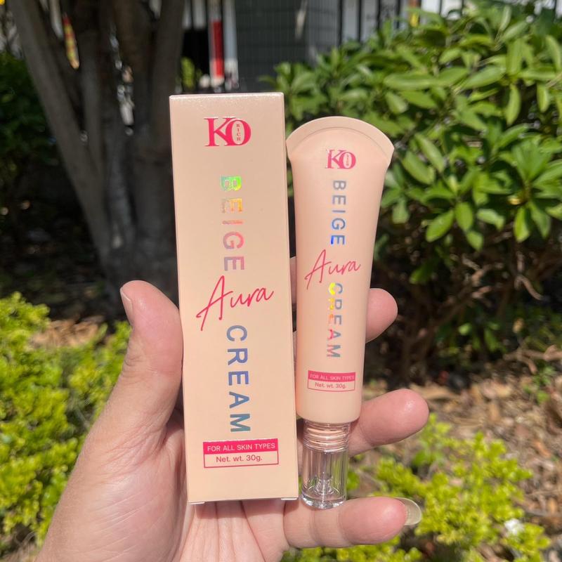 KO Rich Beige Aura Cream เบส ทาหน้า เคโอริช - TikTok Shop Thailand
