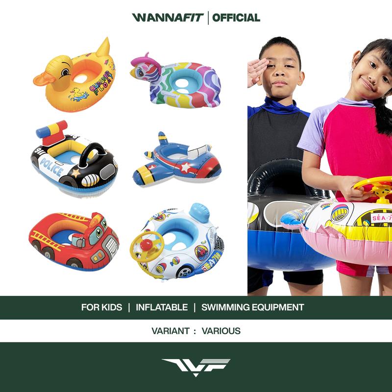 WANNAFIT Ban / Pelampung Renang Anak Motif Karakter | Floating - Shop ...