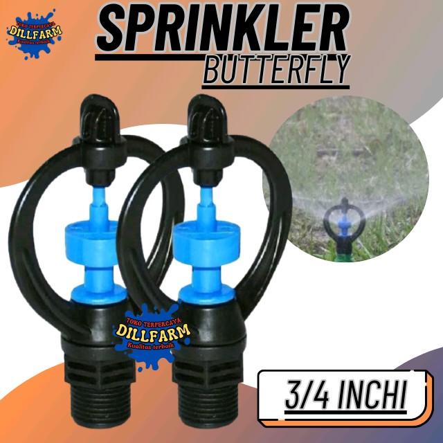 Alat siram SPRINKLER BIRU butterfly penyiran tanaman sprinkler - Shop ...