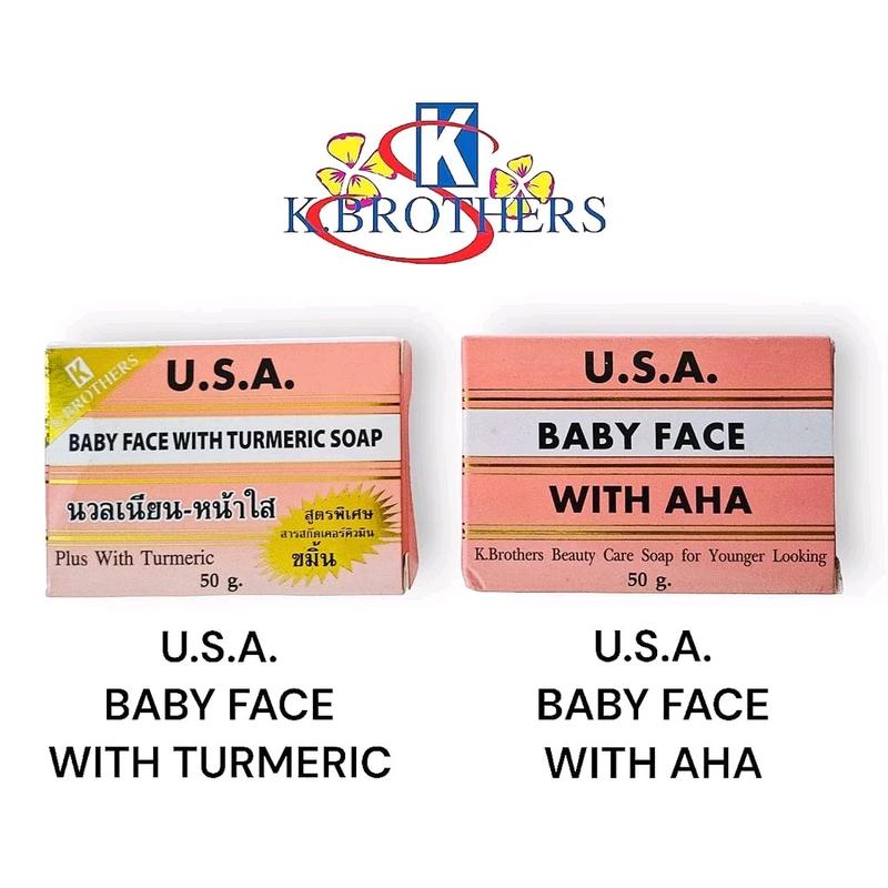 *No Box* KBrothers Soap USA Baby Face AHA/Turmeric Collectio - TikTok ...