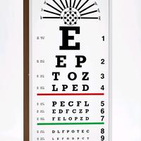 Jual Snellen chart elektrik digital otomatis +remot alat periksa mata ...