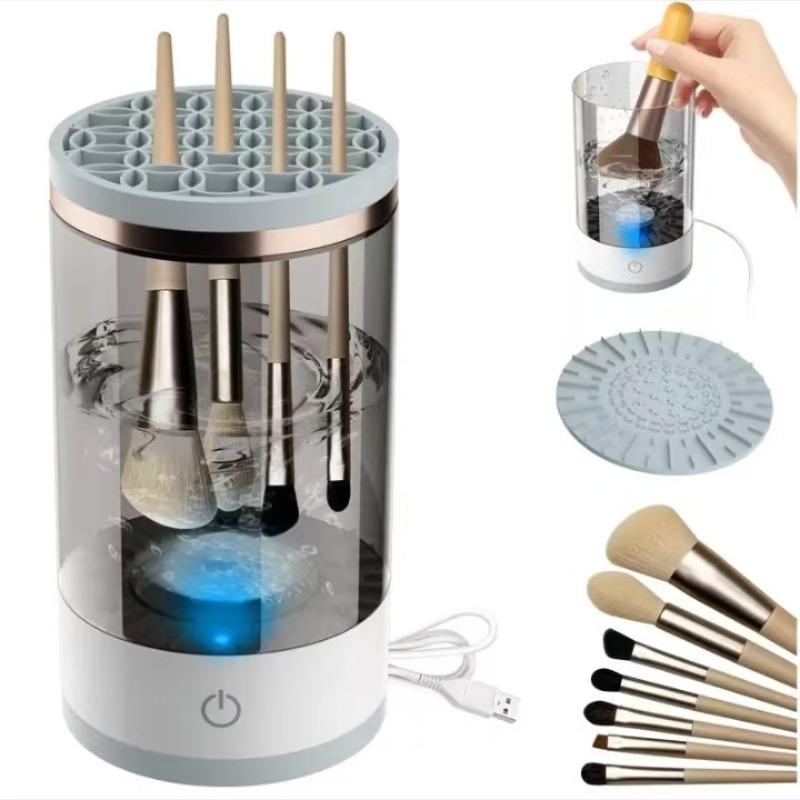 Electric Makeup Brush Cleaner, Automatic Brush Cleaning Machine, Daily ...