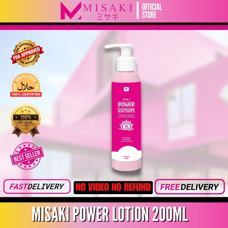 MISAKI POWER LOTION SPF 95 - ( 1 PCS) FOR WHITENING - TikTok Shop ...