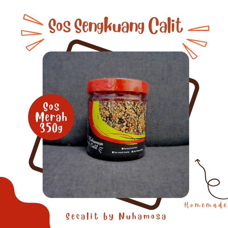 Homemade Sos Sengkuang Calit Merah (Manis) - 350g - TikTok Shop Malaysia