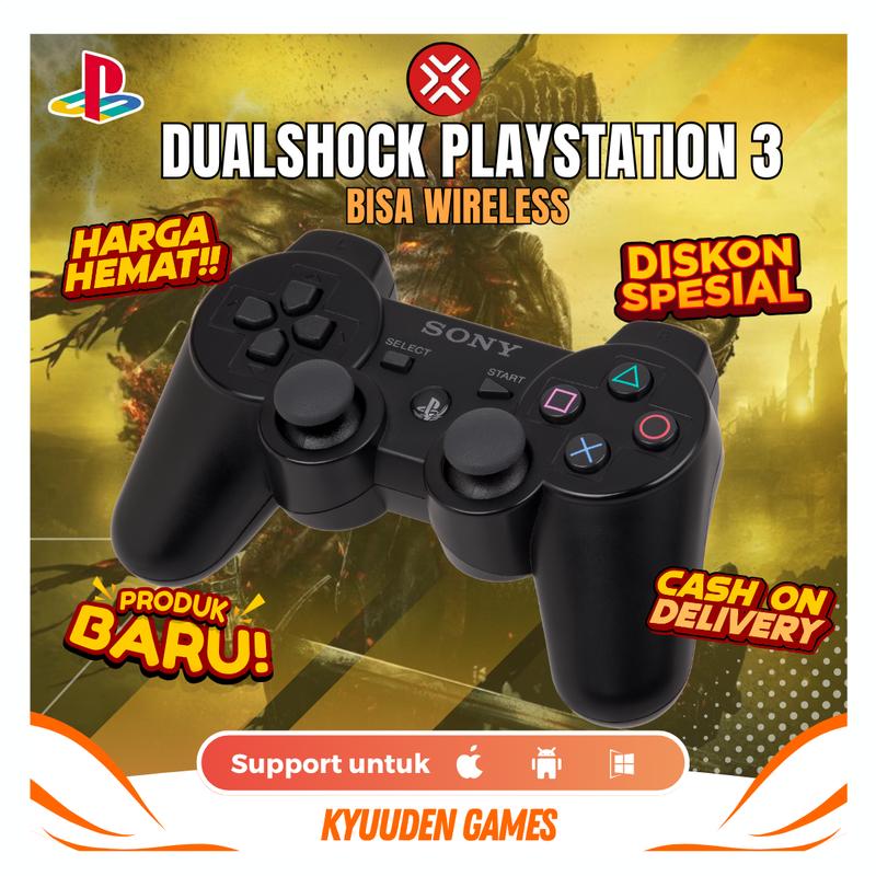 SONY Stik Stick PS3 Playstation 3 Joystick Gamepad Wireless - Kualitas ...