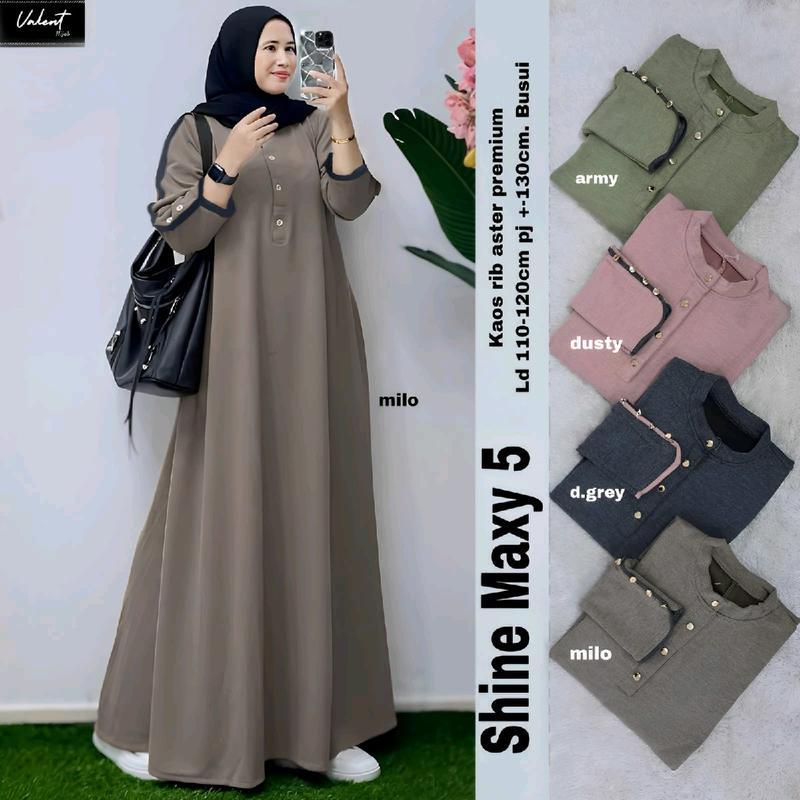 NEW SHINE MAXY GAMIS KNIT TERBARU LD 110-120 GAMIS WANITA TERBARU ...
