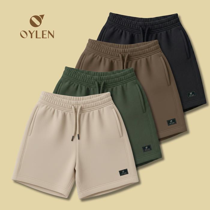 Promo OYLEN - Promo 3 Pcs Celana Pendek Boardshort Fleece Pria Bahan ...