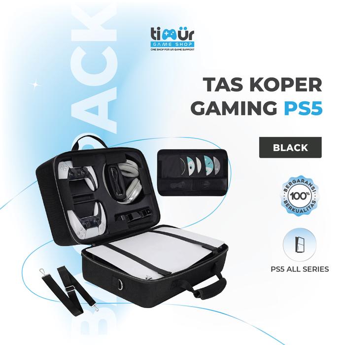 Promo Koper Tas Gaming Storage Box Tempat Penyimpanan Stick Mesin PS5 ...