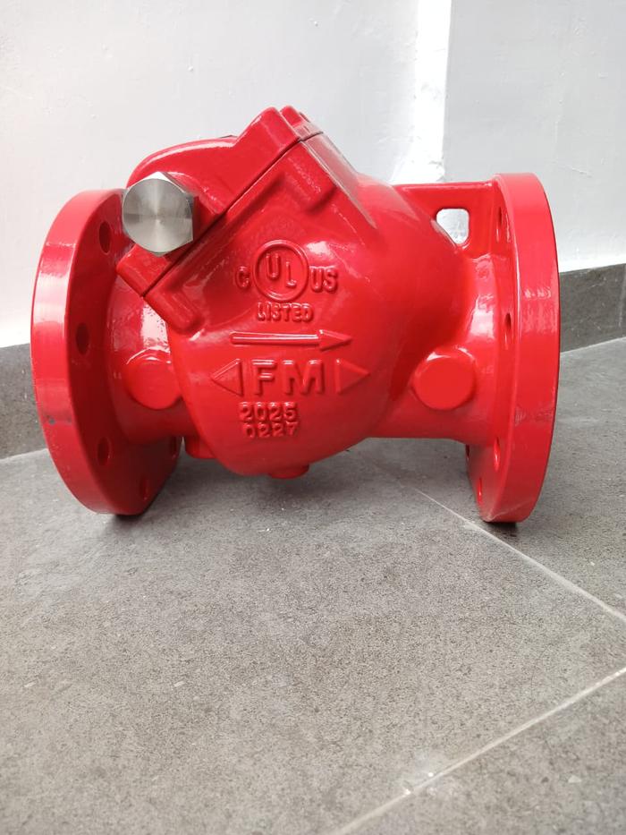 Jual WEFLO 4INCH UL FM FIG1322-350 SWING CHECK VALVE CLASS 350PSI 24BAR ...