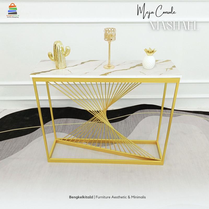 Meja Console Minimalis Mashael | Meja Ruang Tamu Minimalis | - Shop ...