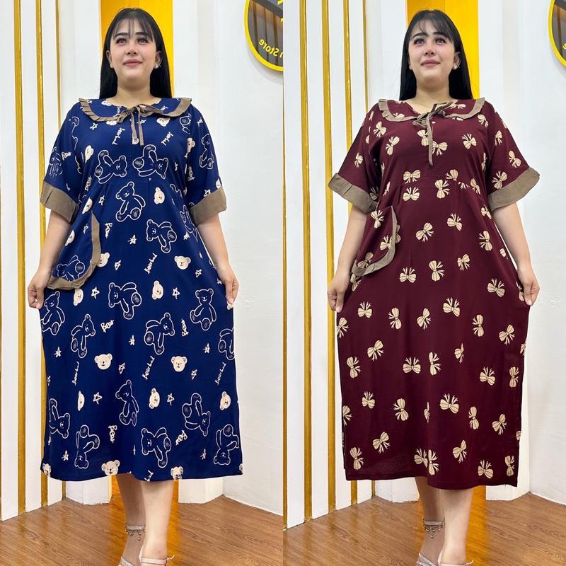 Daster motif pitaloka viral busui terbaru ld 120 bahan rayon premium ...