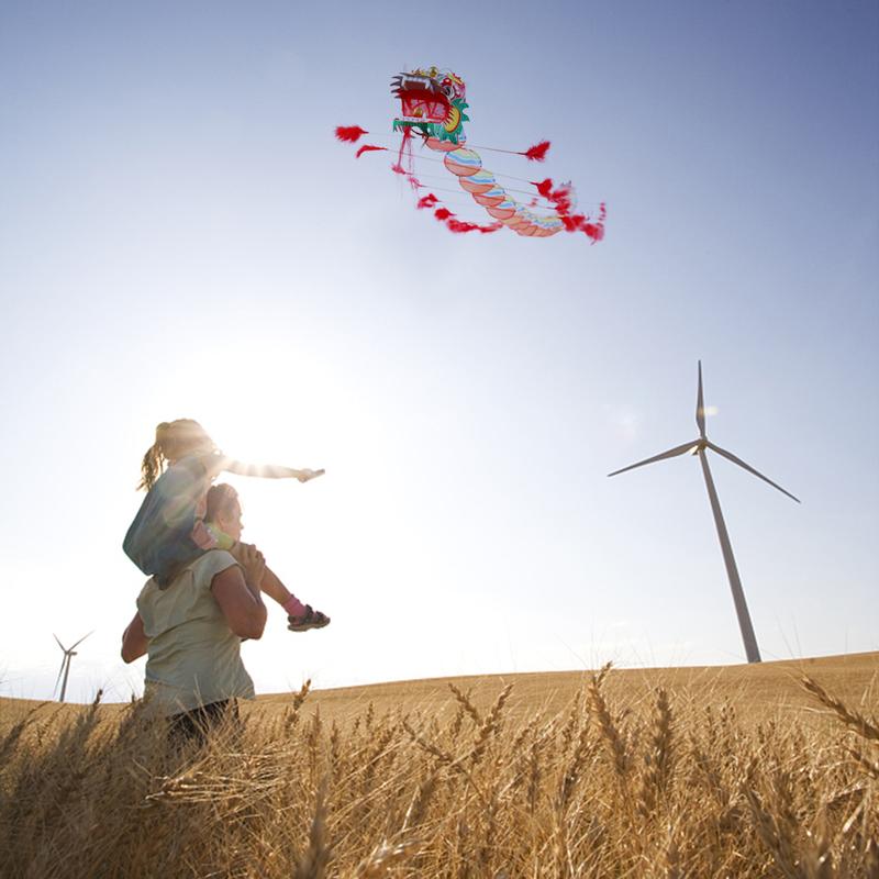 aditional Dragon Kite Plastic Foldable Children Outdoors - Shop | Tokopedia