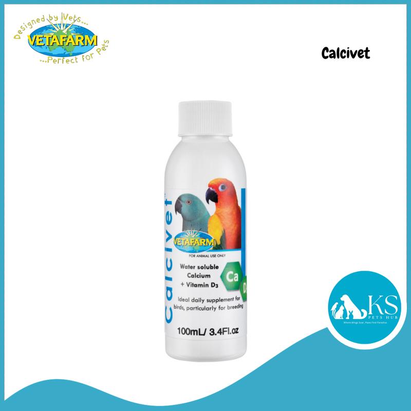 Vetafarm Calcivet 100ml Parrot Bird Care - TikTok Shop Singapore