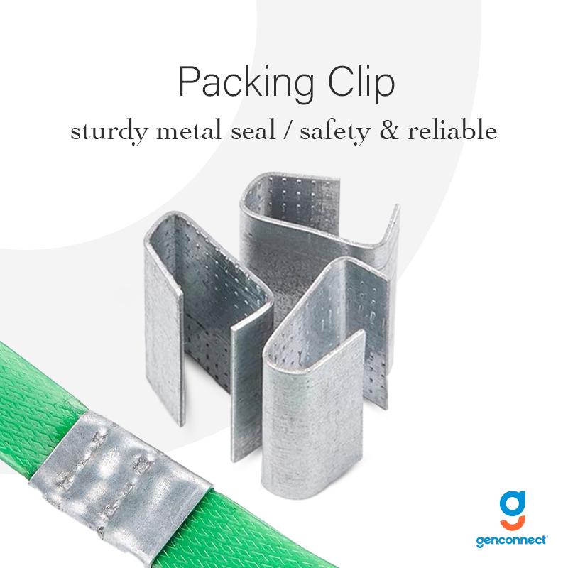 J Clip for strapping band Zinc plated Rust resistance - TikTok Shop ...