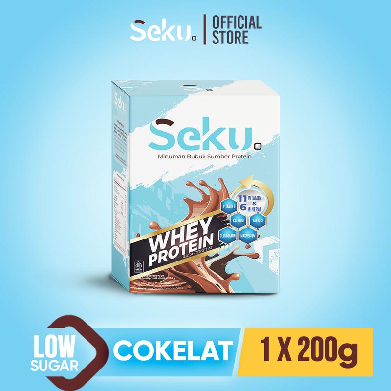 Seku Low Sugar Rasa Coklat Susu Bubuk Sumber Protein untuk Anak - Shop ...
