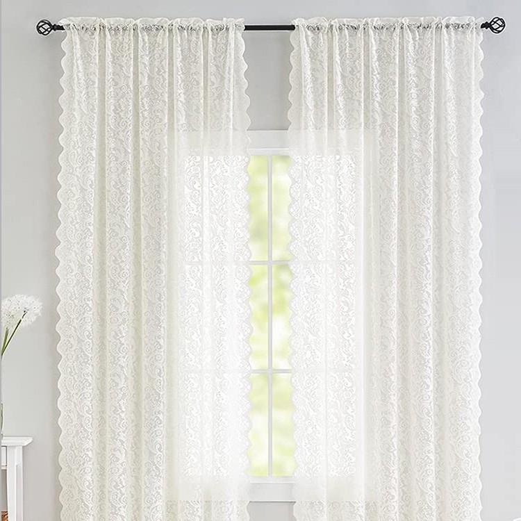 Edellace Curtains Siap Jahit Lace Curtain Langsir Murah pint - TikTok ...