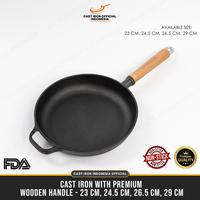 Promo Cast Iron Official Indonesia Panci Wajan Cast Iron JAPANESE 23/24 ...