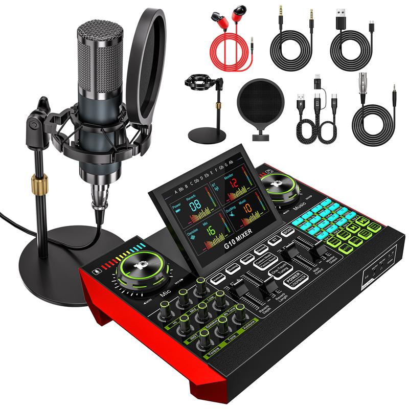 Pemeluwap G10 dengan Penukar Suara Pakej Studio Rakaman Himpunan ...