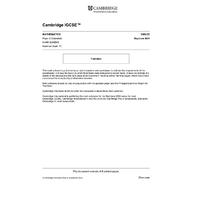 Jual IGCSE Math 0580 2009-2024 extended May/June past papers & mark ...