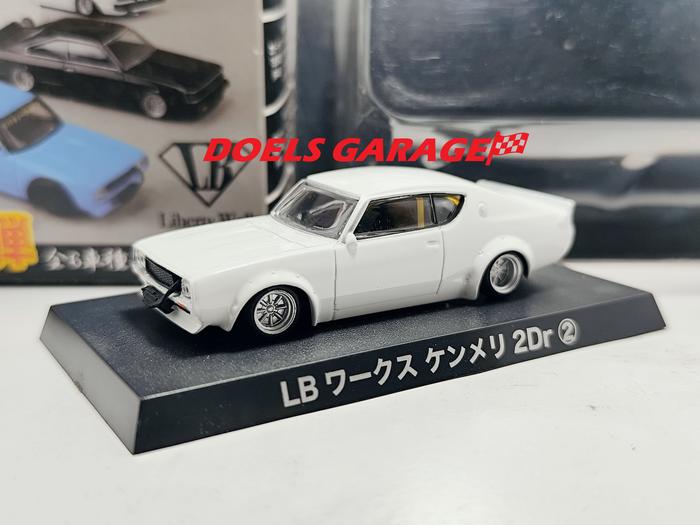 Jual Diecast Aoshima Grachan 1/64 LB Work Nissan Skyline Kenmeri 4Dr ...