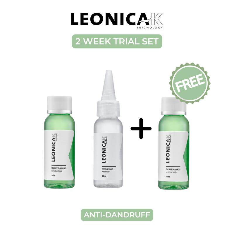 Leonica K | 2-week Trial Tea Tree Set | Anti-Dandruff | 30ml Series ...