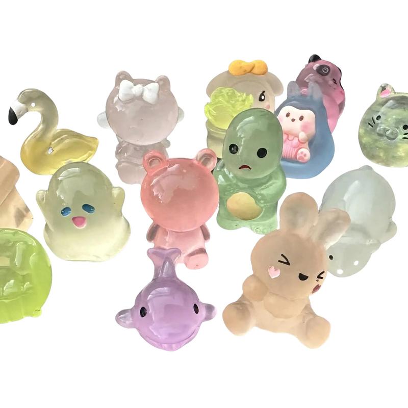 10pcs Cute Simulation Animal Model Luminous Animal Blind Bag - TikTok ...