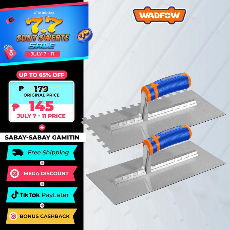 Wadfow Plastering Trowel 280 x 120mm WHT - TikTok Shop Philippines