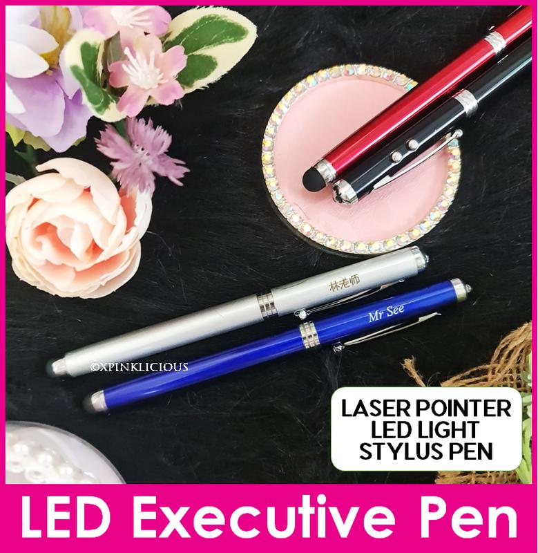 Customised Name Engraving on 4-in-1 functions Lance LED Executive ...