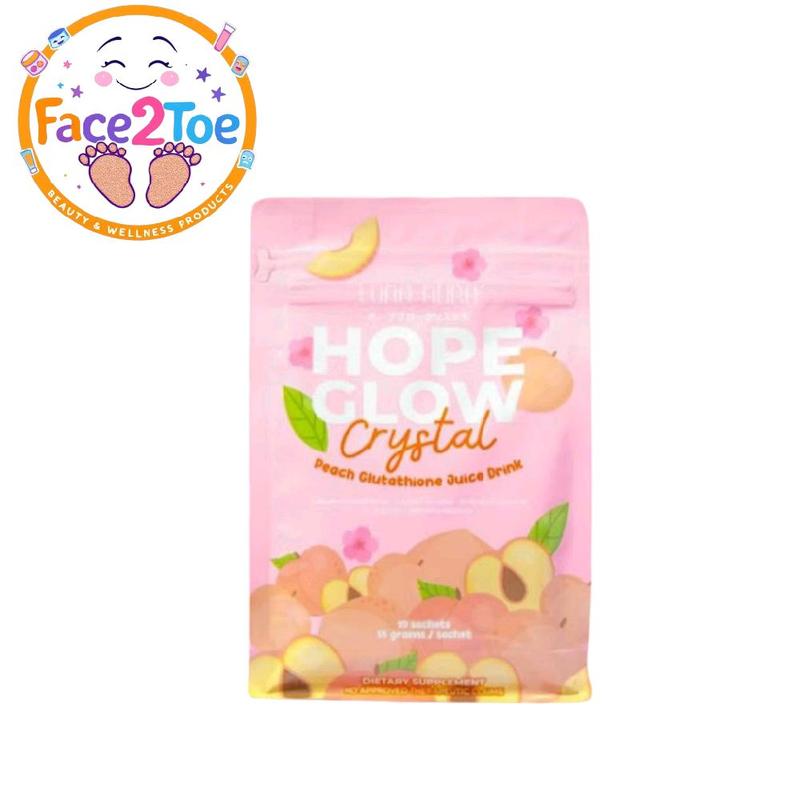 Luna Aura Hope Glow Crystal Peach Glutathione Juice Drink - 10 - TikTok ...