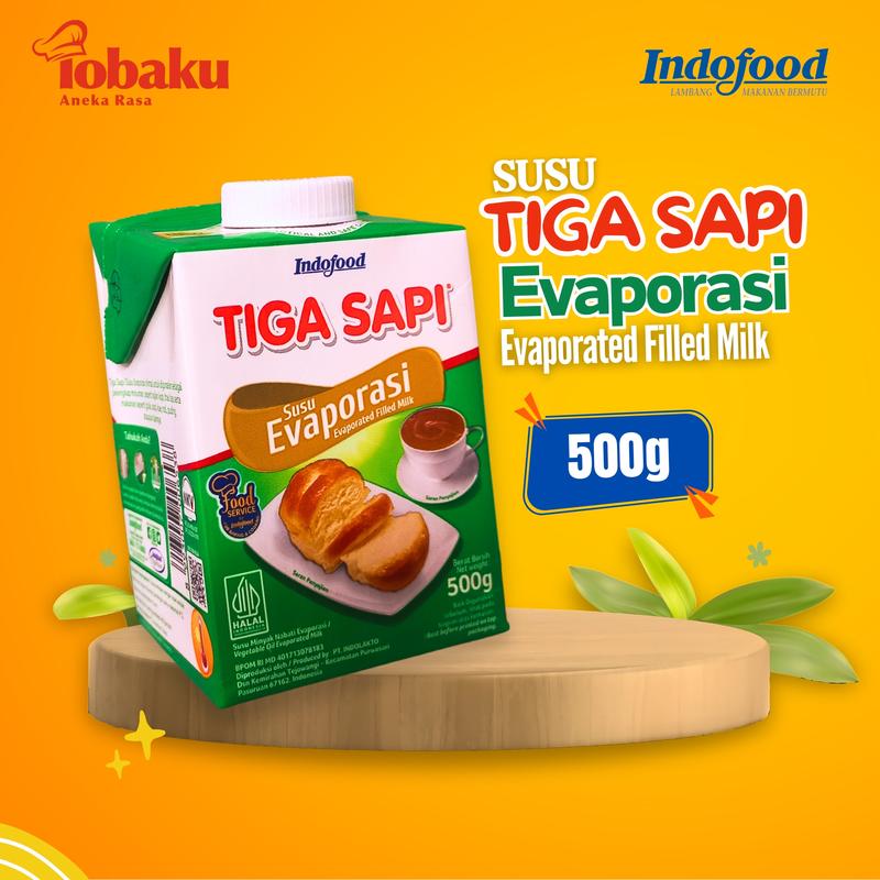 Susu Evaporasi Cap TIGA SAPI - Evaporated Filled Milk 500g - Shop ...