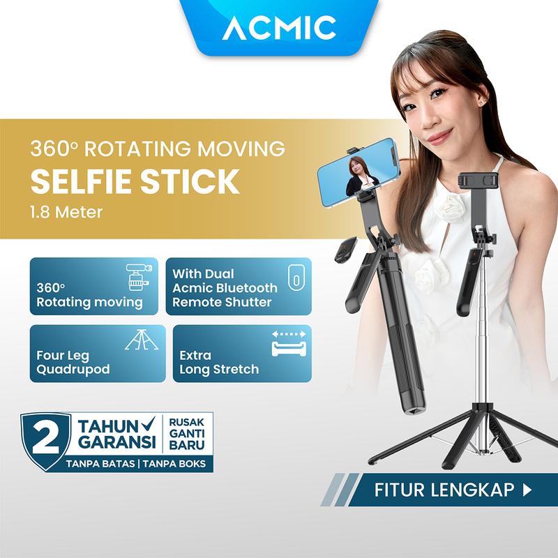 [ACMIC x stellawidj] [NEW LAUNCH] ACMIC QR18 | QR22 360° Rotating ...