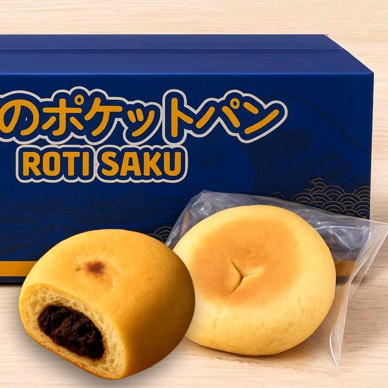 Roti Saku Gajah Gemoy 5 pcs - Food Halal - Frozen - Shop | Tokopedia