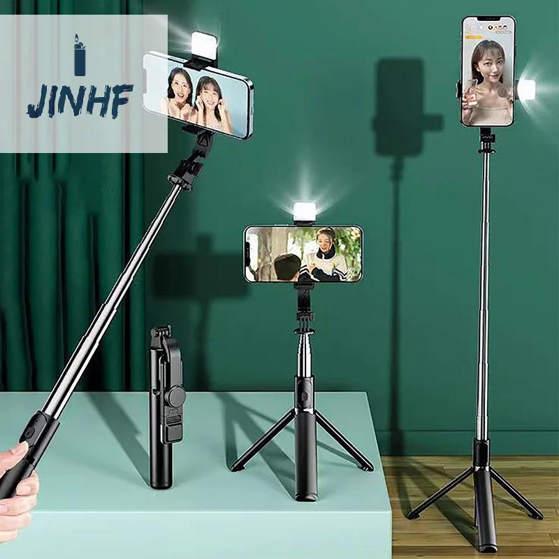 Tongkat swafoto tanpa wayar serasi dengan Bluetooth, tripod mini ...