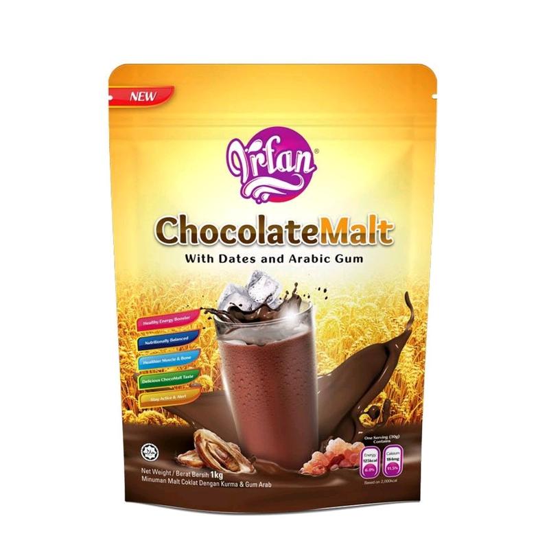 Irfan Chocolate Malt Coklat 1kg Minuman - TikTok Shop Malaysia