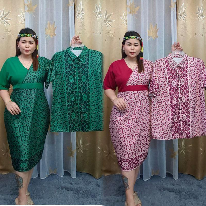 DB87+ BB35 SET COUPLE DRESS PUA KUMBU & KEMEJA PUA KUMBU FIT - TikTok ...
