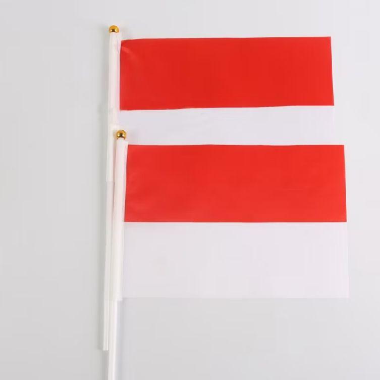 BENDERA TANGAN MERAH PUTIH PREMIUM - Shop | Tokopedia