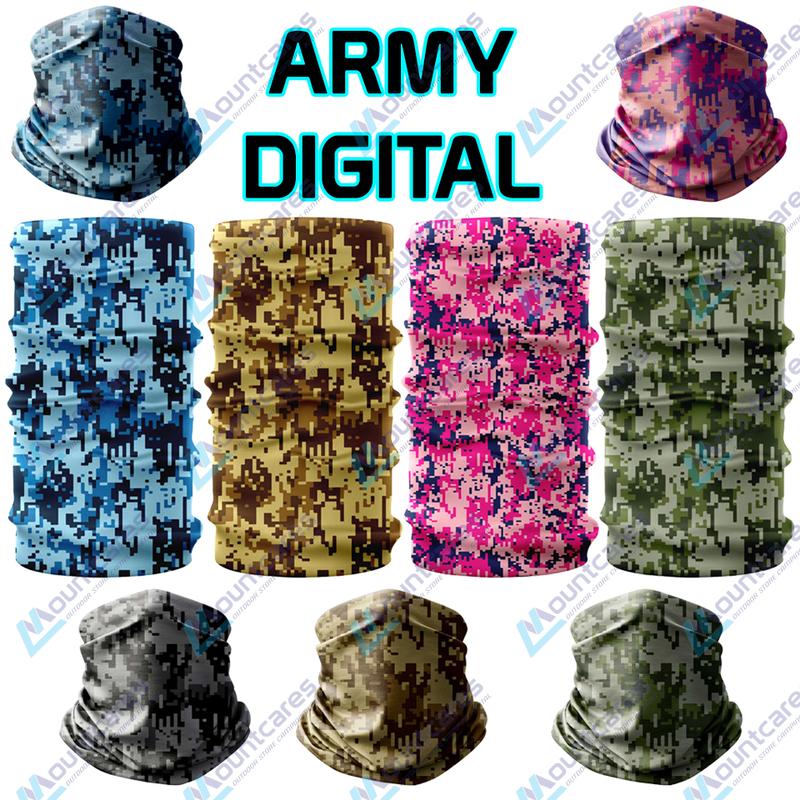 COD Baff MOTIF ARMY DIGITAL Masker Bandana balaclava Army Digital ...