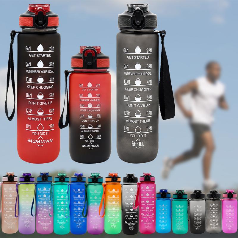 TANLE Outdoor Sports Water Bottles Cup-1000ml/700ml,With Tim - TikTok ...