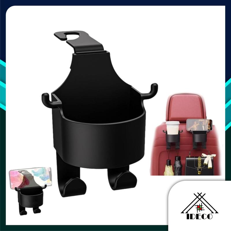 iDECO™ 1Pcs Multifunctional Car Seat Back Water Cup Holder with ...