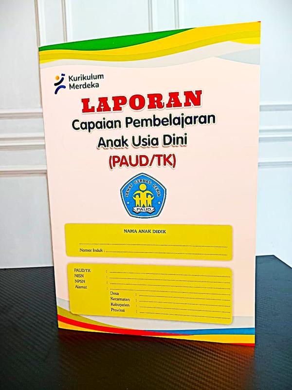 Kurikulum Merdeka Rapot PAUD/TK Laporan Capaian Pemelajaran Anak Usia ...