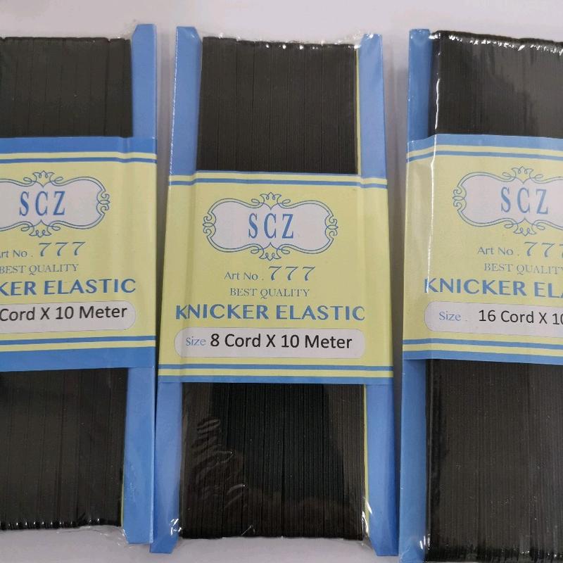 GETAH HALUS HITAM/Elastic Black / Getah Knicker SCZ 777 - TikTok Shop ...