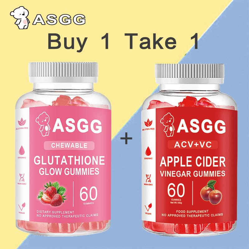 【Buy 1 Take 1】ASGG 60PC GLUTATHIONEC Glow Gummies - TikTok Shop Philippines