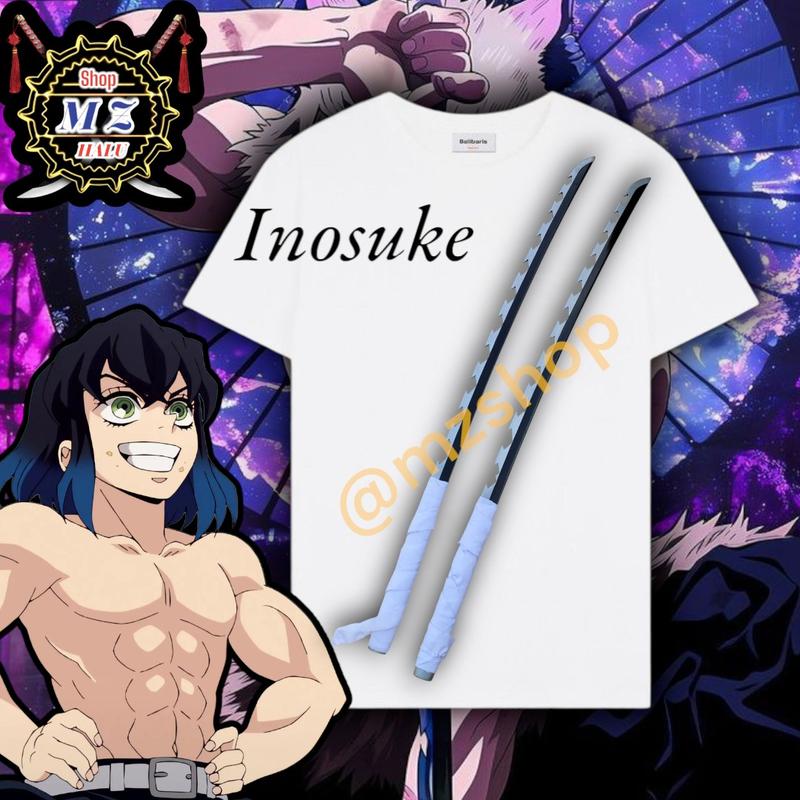 Mainan pedang kayu Inosuke Kimetsu No Yaiba - Shop | Tokopedia