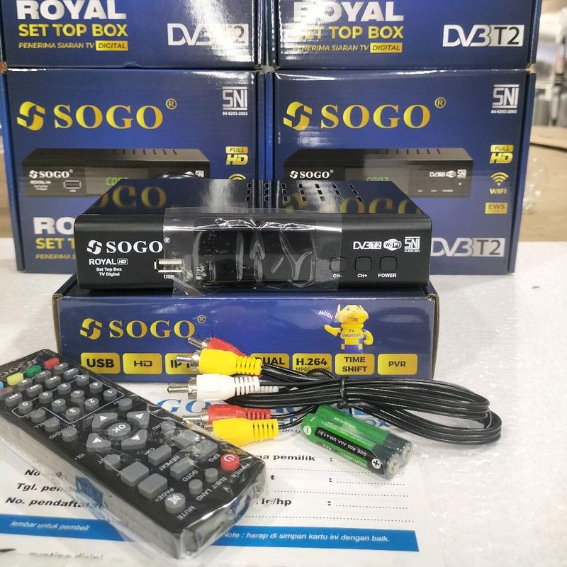 Sogo STB Set Top Box TV Digital Settopbox tv digital - Shop | Tokopedia