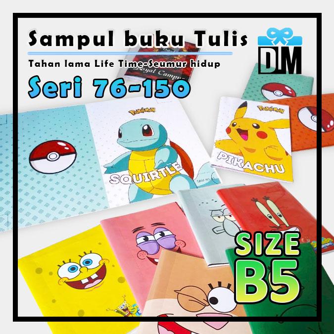 Jual Sampul Buku Ukuran B5 Seri 76-150 Cover Buku Tulis Size B5 Campus ...
