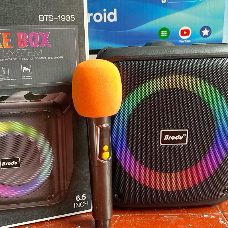 New Brodu speaker ikaraoke box professional system 6.5inches - TikTok ...